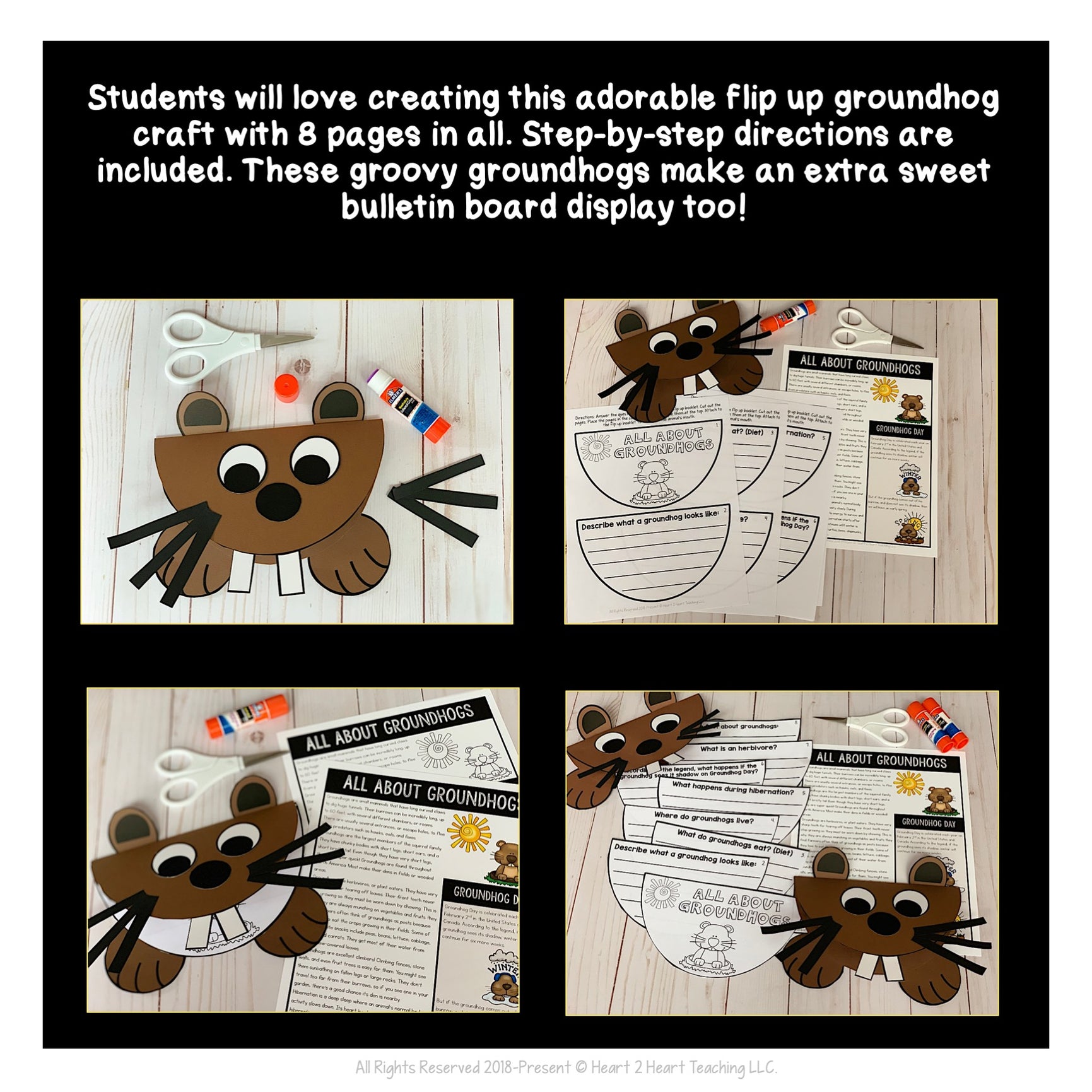 Groundhog Day Craft Project – Heart 2 Heart Teaching