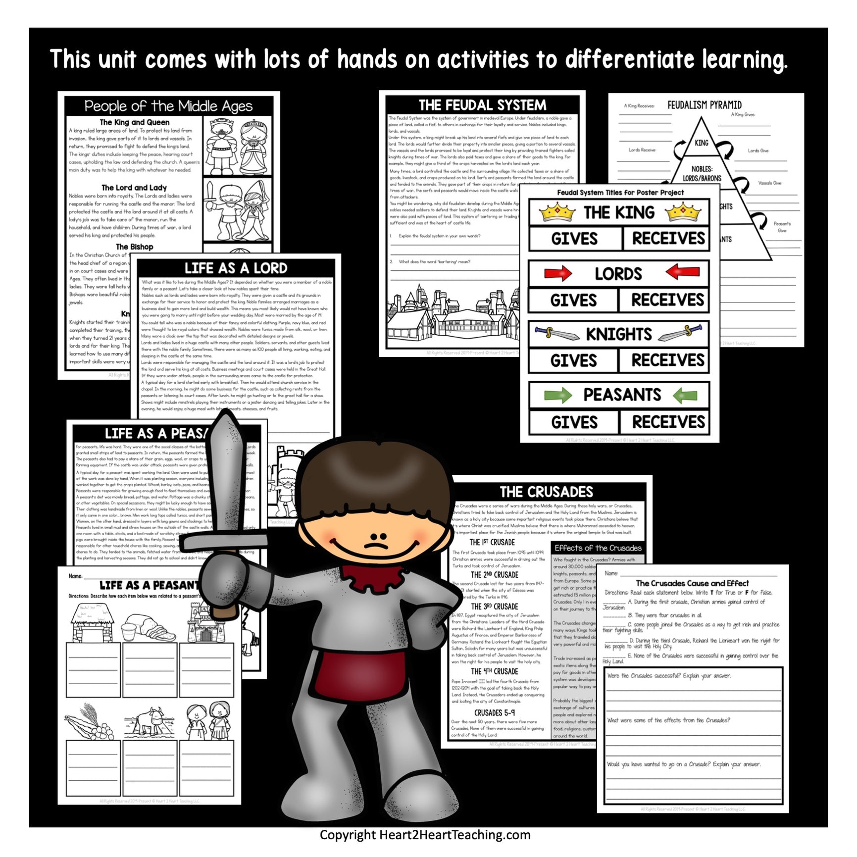 Medieval Times Unit – Heart 2 Heart Teaching