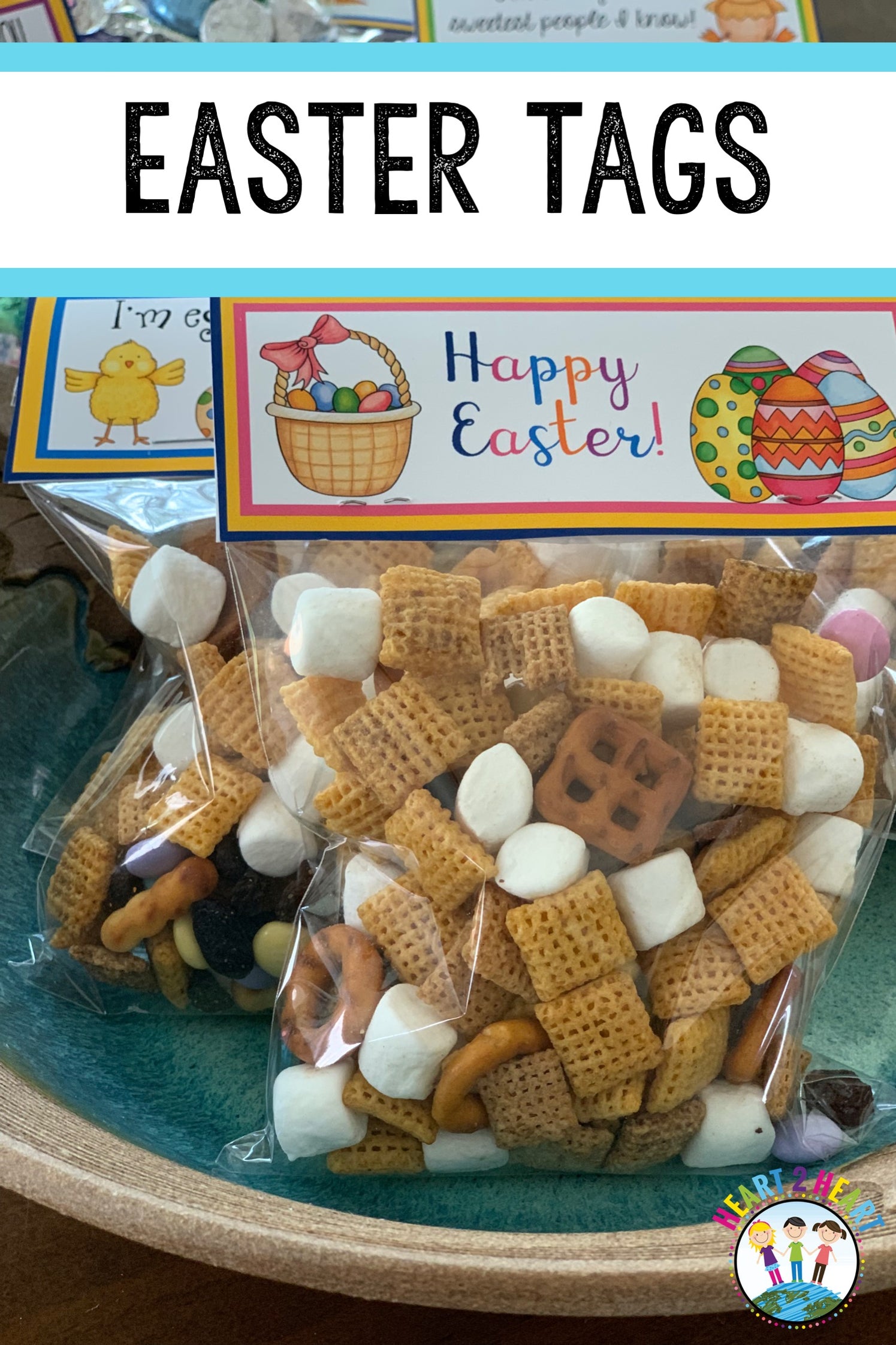 Easter Treat Bag Tags, Gift Tags, and Labels – Heart 2 Heart Teaching
