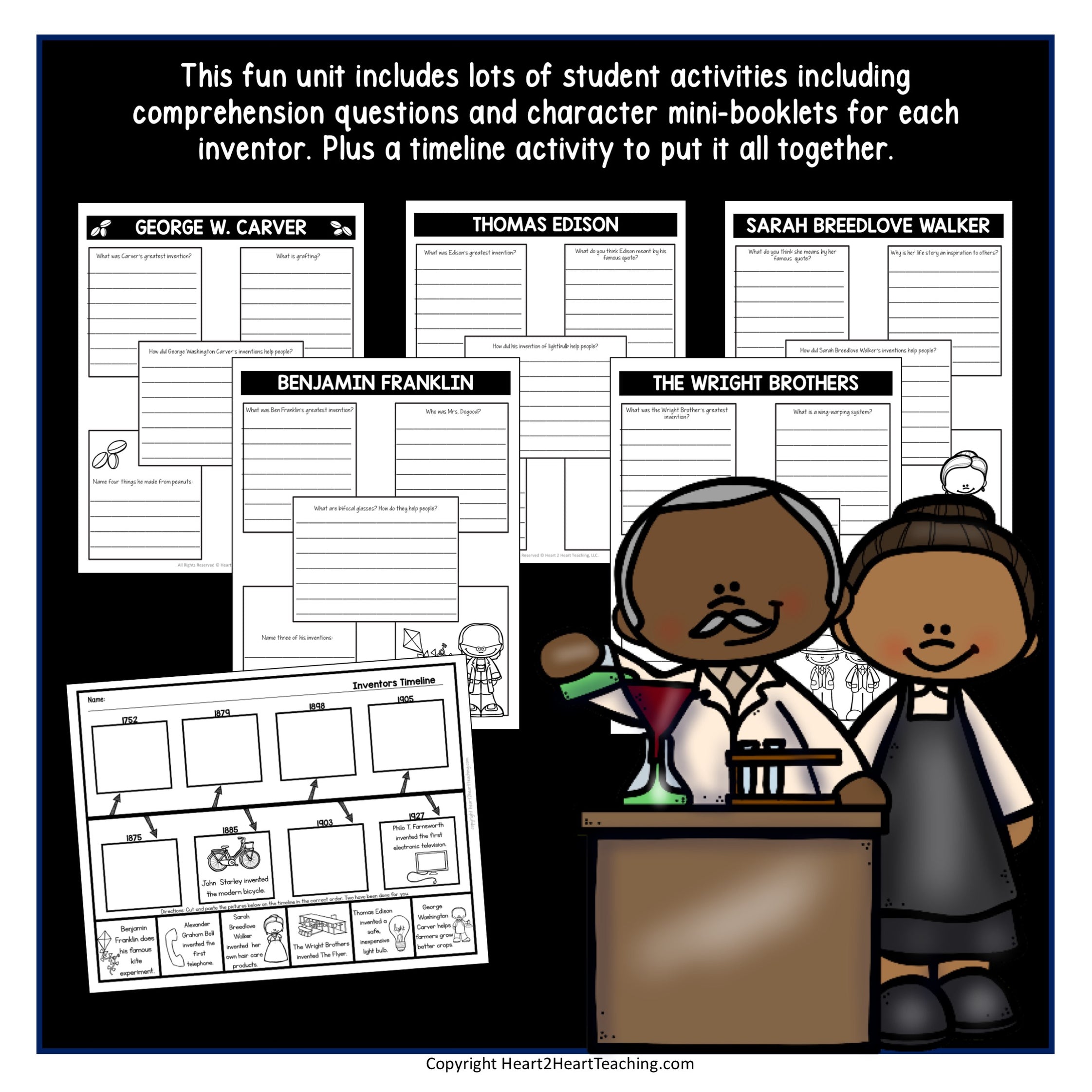 Famous Inventors & Inventions That Changed the World – Heart 2 Heart ...