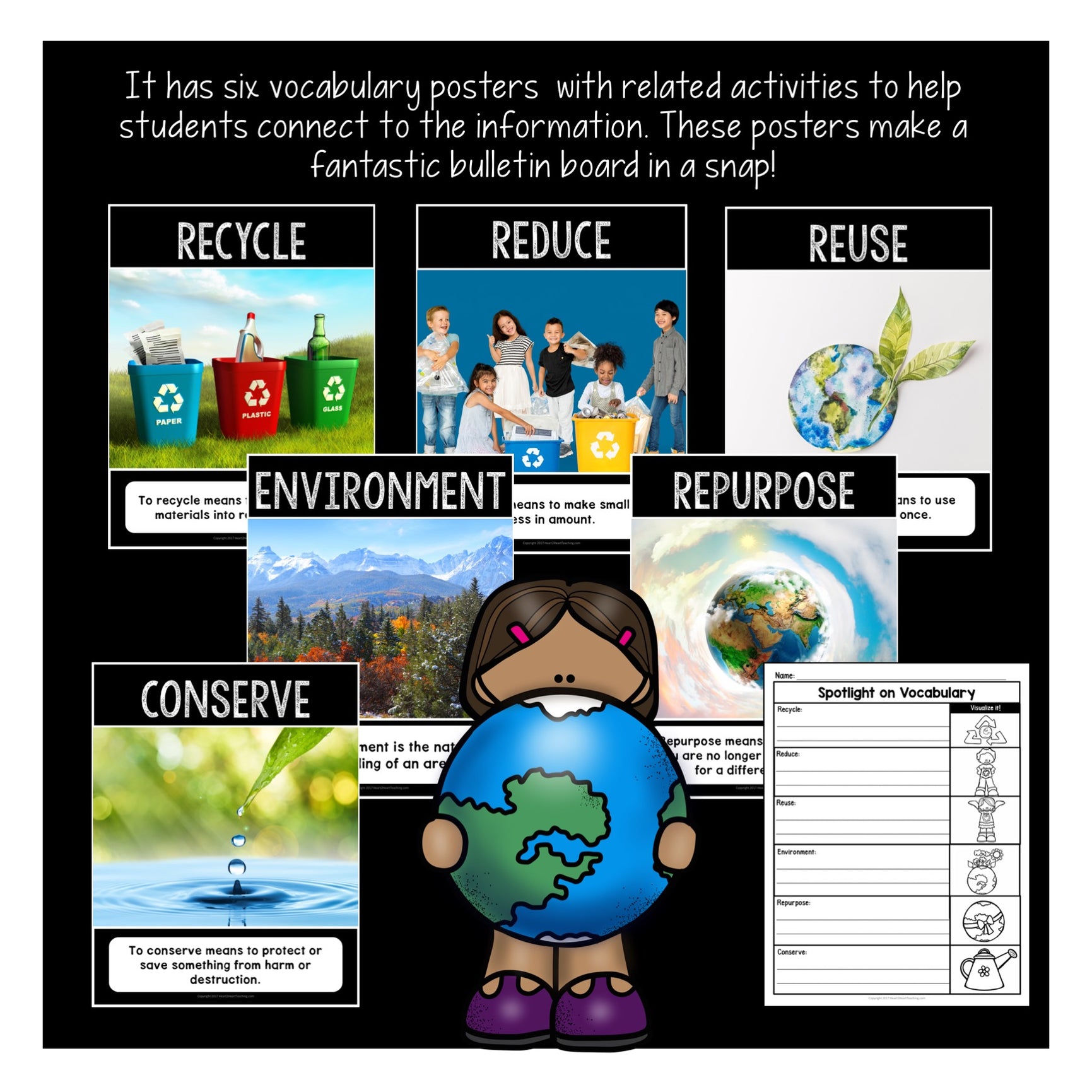 Save Our Earth! Earth Day Activity Pack – Heart 2 Heart Teaching