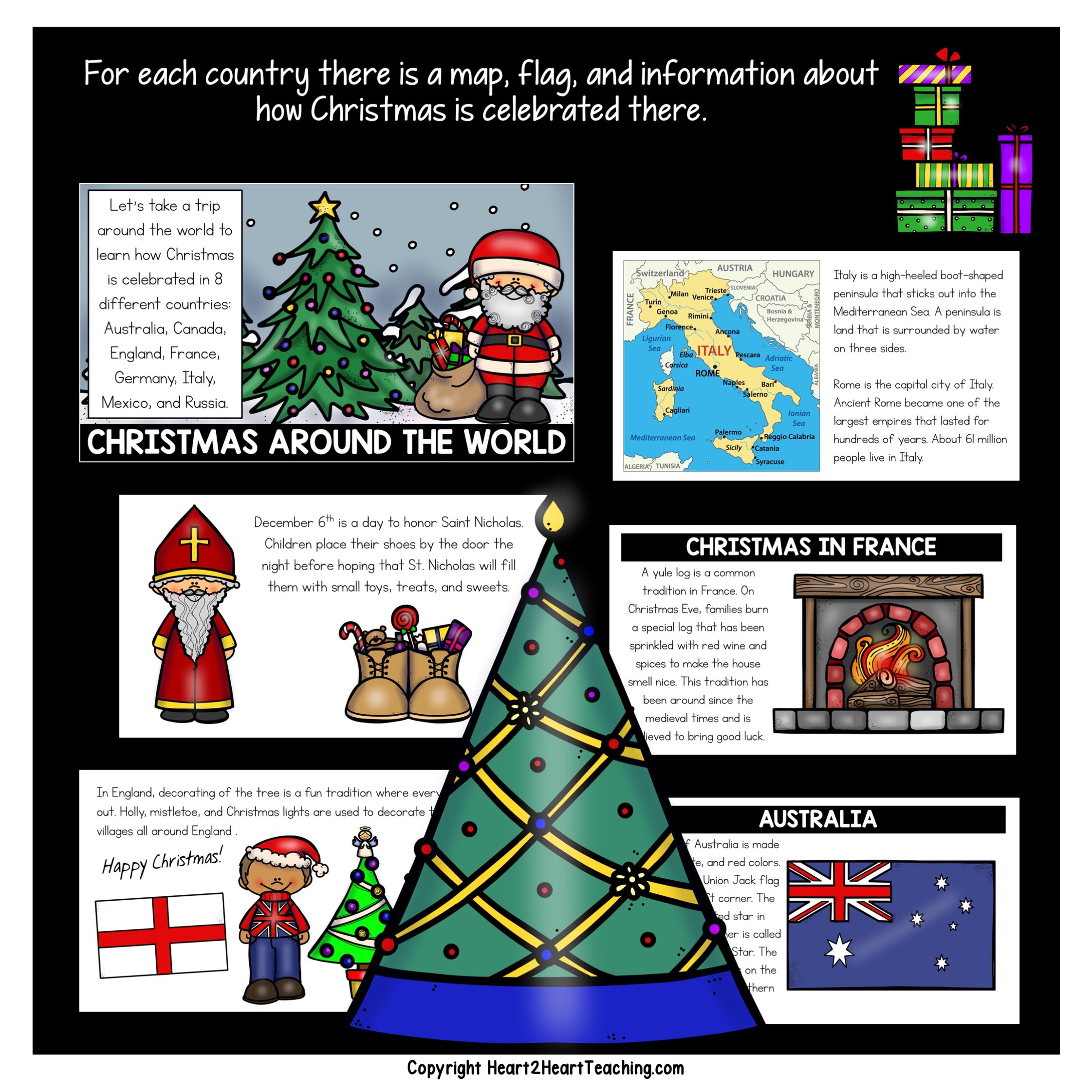 Christmas Around the World Powerpoint – Heart 2 Heart Teaching