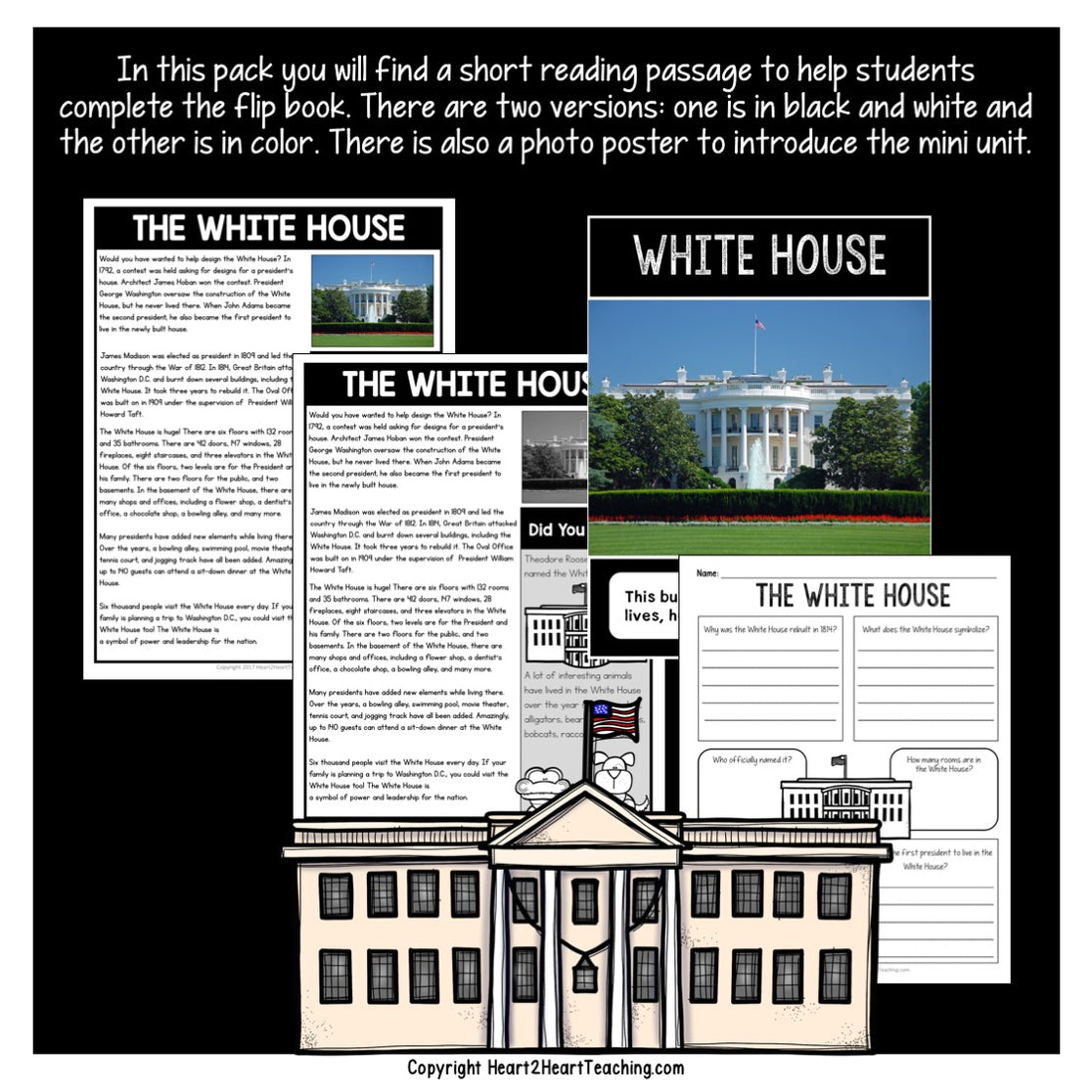 Let's Learn all about the White House – Heart 2 Heart Teaching
