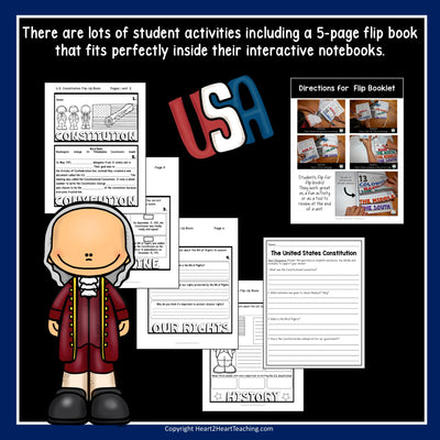 The Writing of the US Constitution: Constitution Day Activities – Heart ...