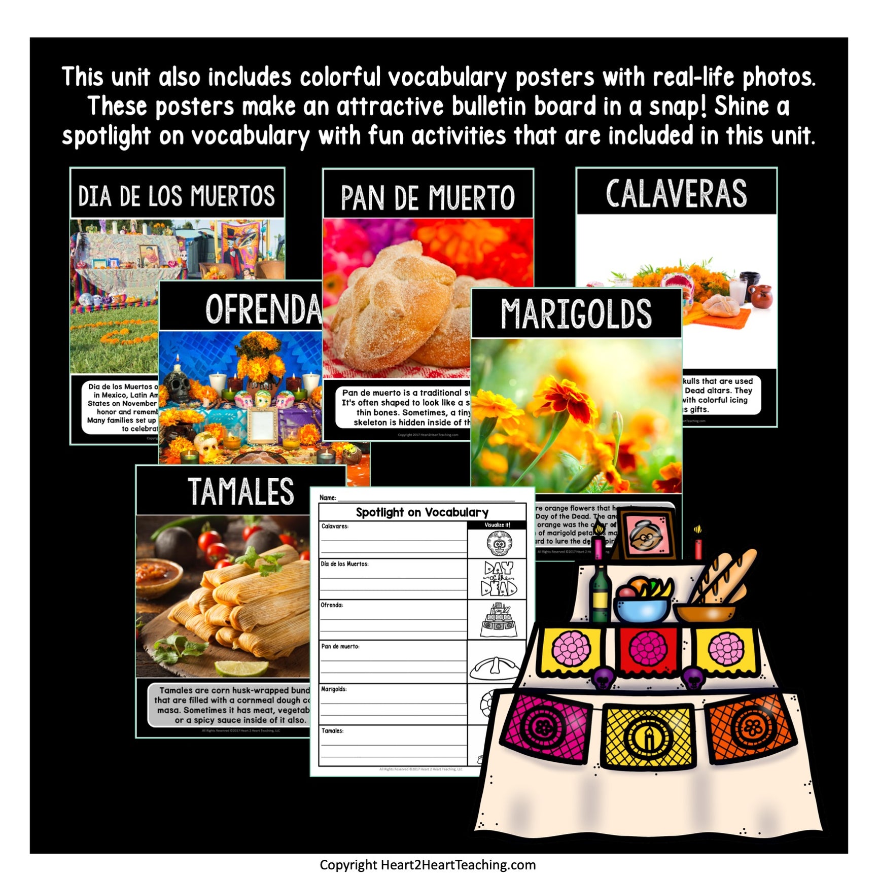 Day of the Dead Activity Pack – Heart 2 Heart Teaching