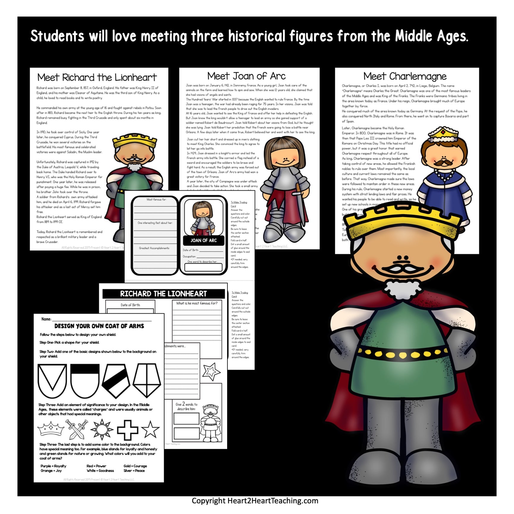 Medieval Times Unit – Heart 2 Heart Teaching