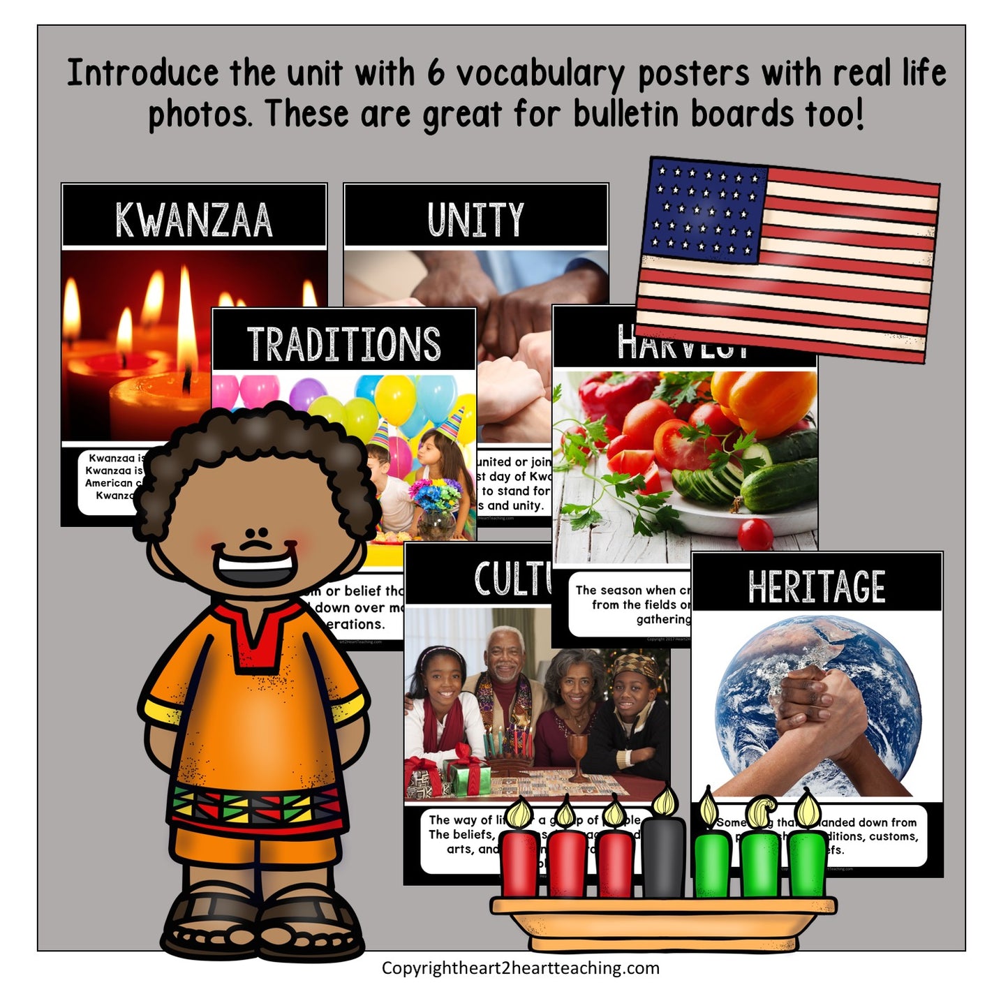 Let's Learn About Kwanzaa Unit – Heart 2 Heart Teaching