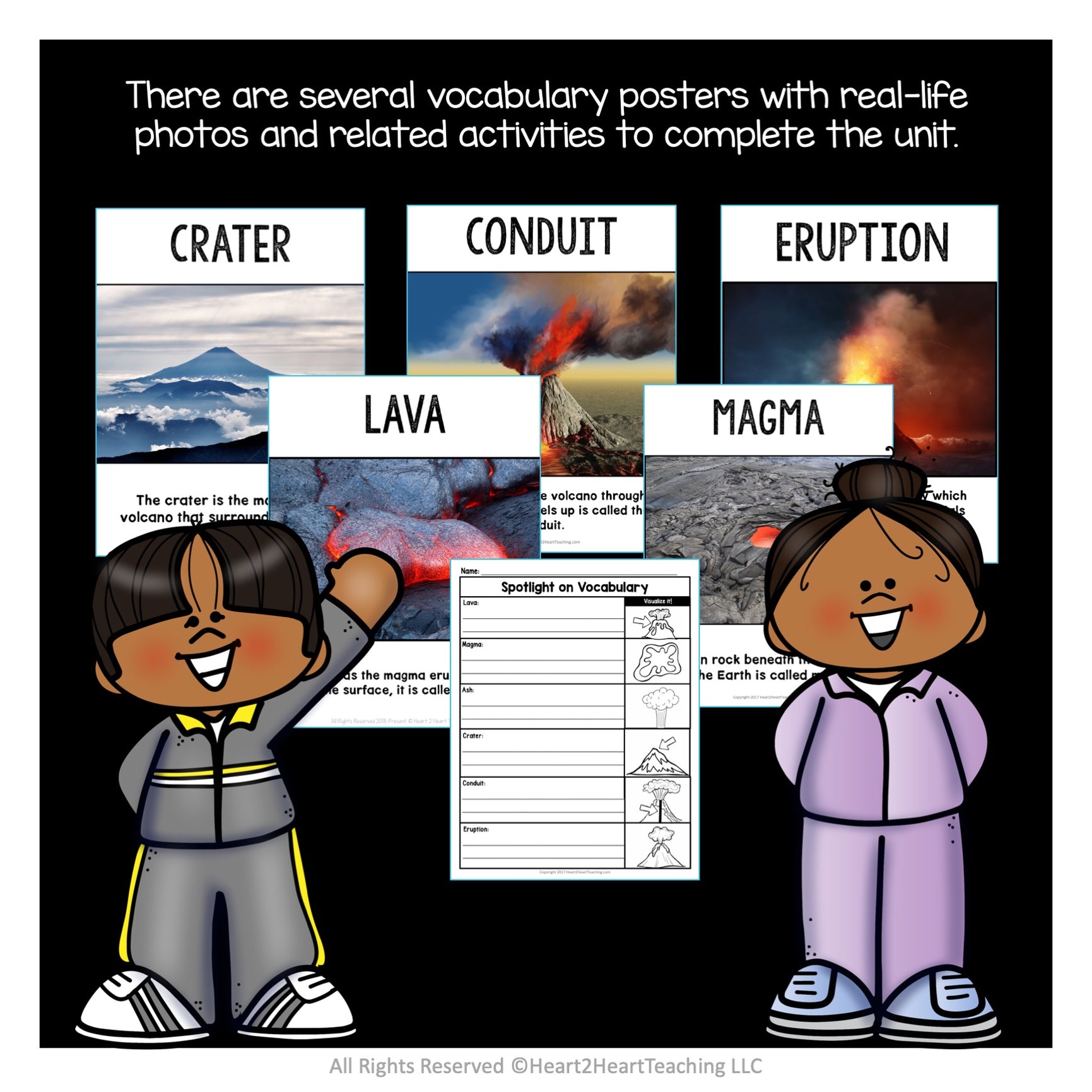 All About Volcanoes – Heart 2 Heart Teaching