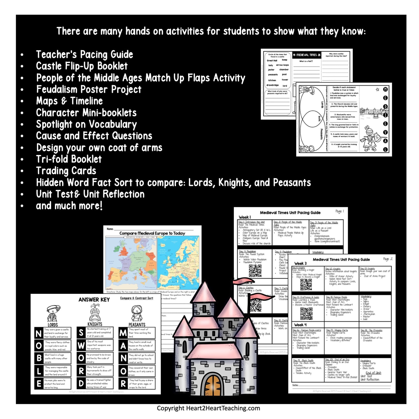 Medieval Times Unit – Heart 2 Heart Teaching