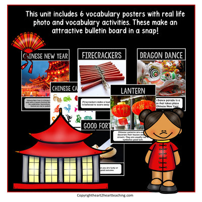Chinese New Years Activities and Flip Book – Heart 2 Heart Teaching