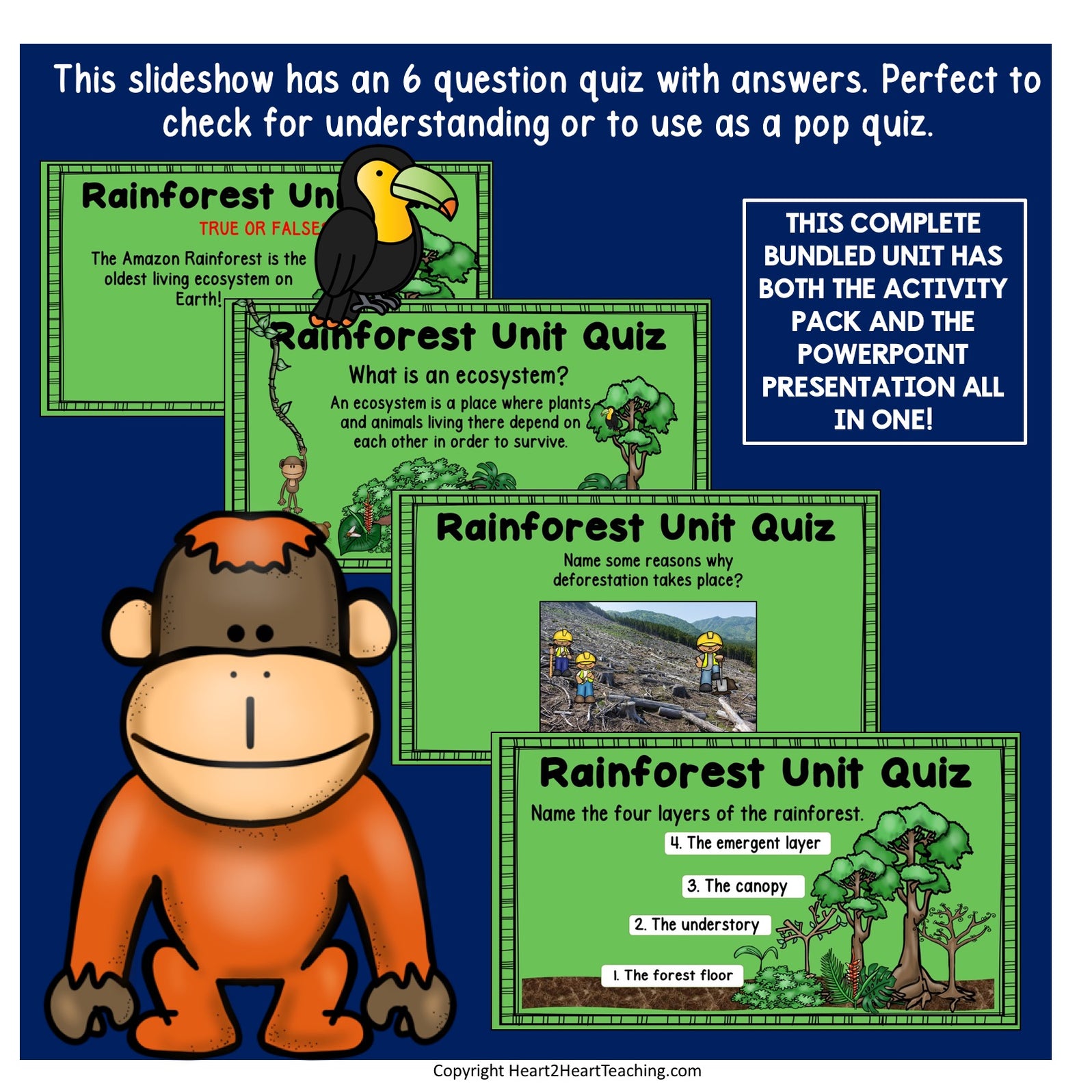 Let's Learn All About the Amazon Rainforest PowerPoint – Heart 2 Heart ...