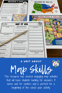Let's go on a Map Scavenger Hunt – Heart 2 Heart Teaching
