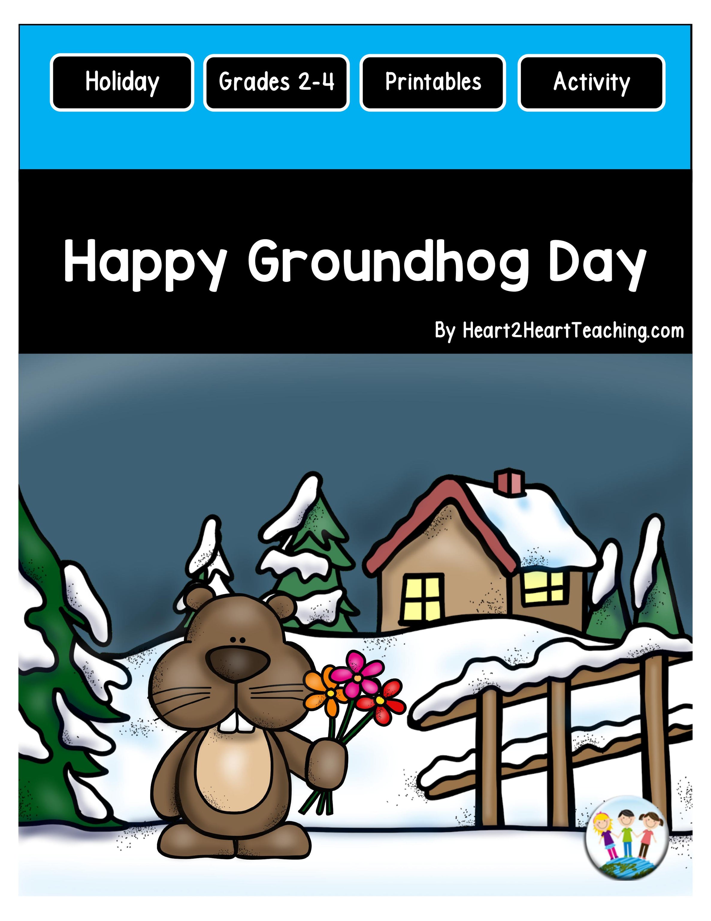 Groundhog Day Activities Freebie – Heart 2 Heart Teaching